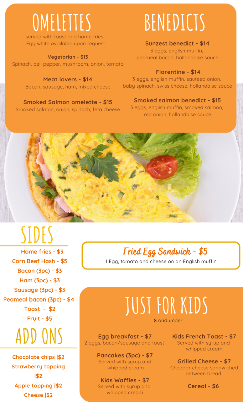 Menus – JCs Grillhouse